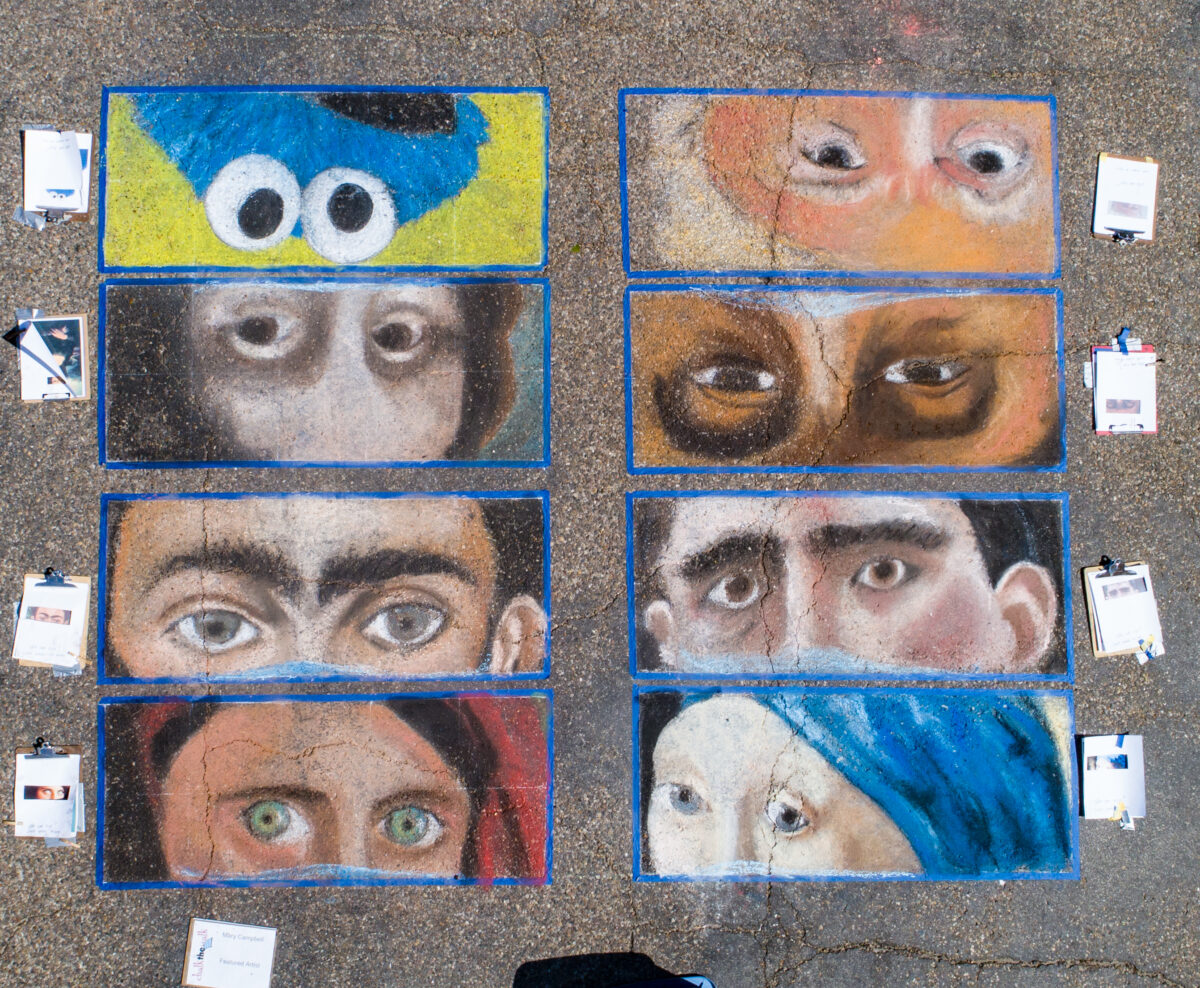 Chalk the Walk - examples - Visit Mount Vernon-Lisbon