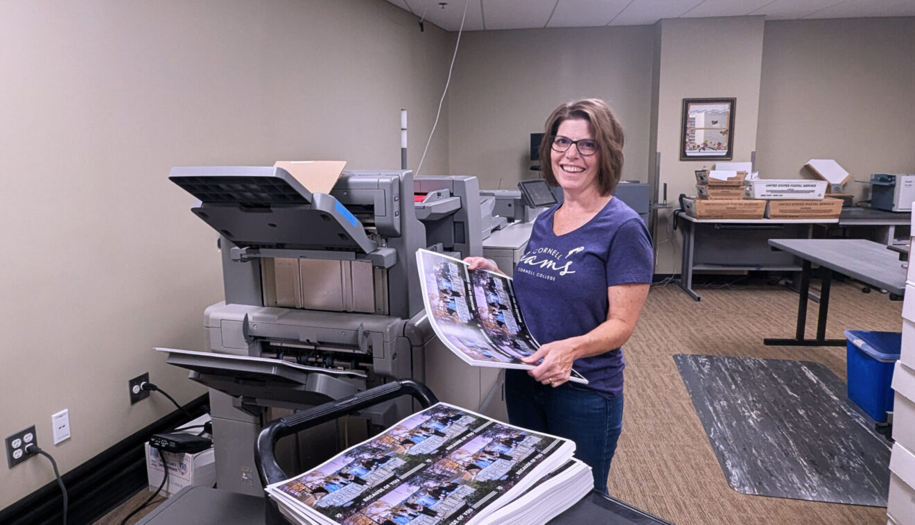Cornell College Mail and Service Center is available to the community ...